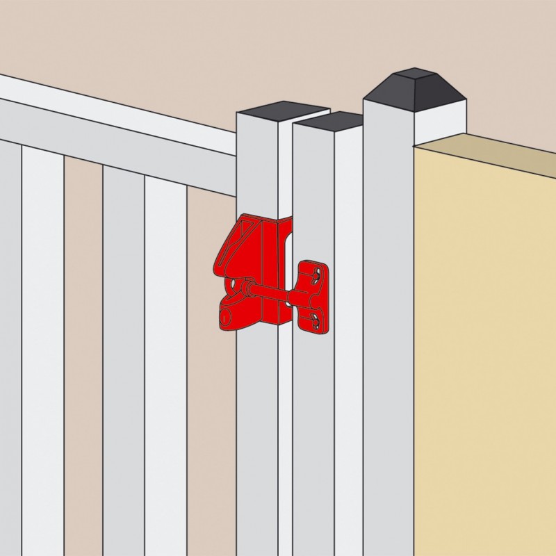 Loquet de portail LOCKKLATCH